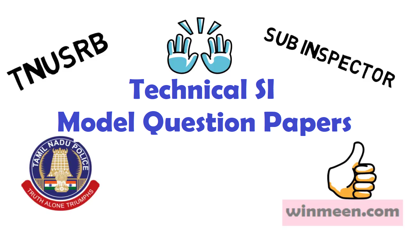 Technical SI Model Papers - WINMEEN